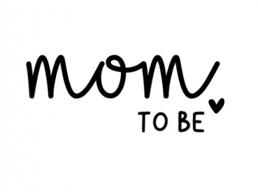 VeloursTraumland - Mom to be Bügelbild